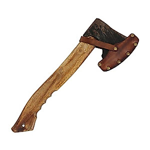 TOURBON Vintage Leaher Hatchet Axe Head Cover Sheath
