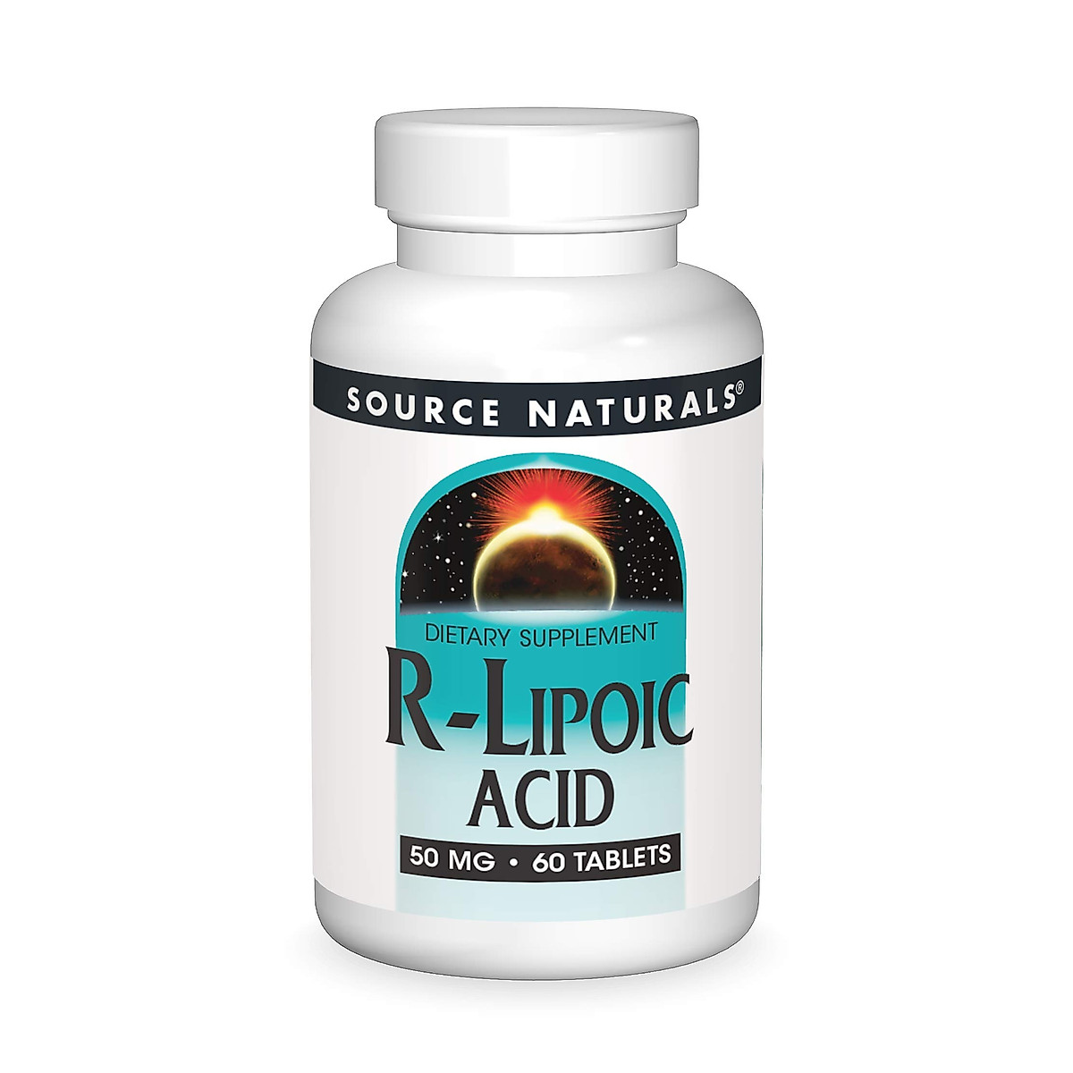 Source Naturals R-Lipoic Acid 50mg, 60 Tablets