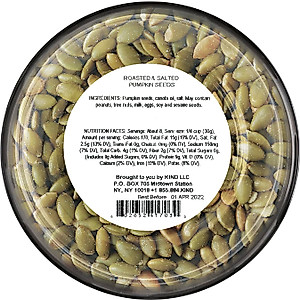 KIND Roasted & Salted Pumpkin Seeds, 7.0 Ounce, 1