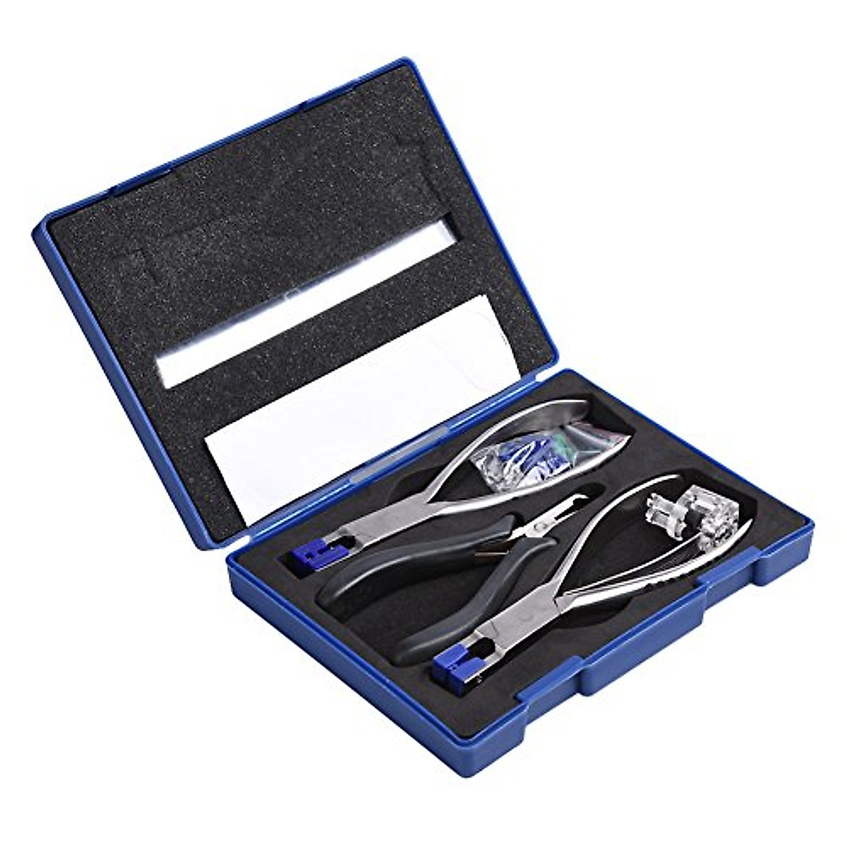 FAMKIT Glasses Pliers Kit Professional Eyeglass Repair Set Rimless Disassembly Glasses Frames Optical Tools Set