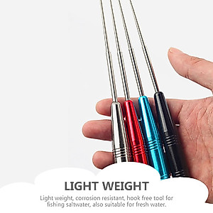 4pcs Hook Remover Fishing Equipment Fishing Accessories Fishing Tackle Hook Extractor Fishing Gear Fish Hook Detacher Fishhook Removing Tool Fishhook Removal Tool