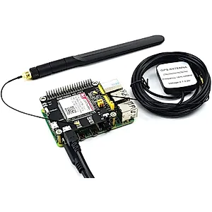 Ingcool 4G/3G/GNSS HAT Module for Raspberry Pi 4B/3B+/3B/2B/Zero/Zero W/Zero WH,Jetson Nano, Based on SIM7600A-H, 4G/GNSS Module Support LTE CAT4 up to 150Mbps for Data Transfer, etc.