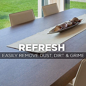 Weiman Cabinet & Furniture Polish - 17 Ounce - Aerosol Protect Clean Polish Wax Your Wood Tables Chairs Cabinets