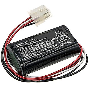 3400mAh Replacement Battery for Verifone Ruby 2, Verifone Ruby CI, Verifone PCA169-404-01-A, Verifone PCA169-001-01