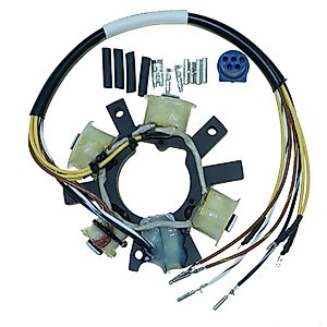 Johnson Evinrude 5 AMP 2 Cylinder 6-35 Hp 1977-1984 Model CD2 WSM 173-1651 OEM# 581651, 584755, 585087