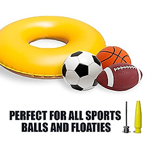 BV Bike Pump Out of Durable Steel - Bicycle Pump 160 PSI high Pressure, Bike Tire Pump 17/24 inch Smart Valve Head, Automatically Reversible Presta & Schrader, Ball Pump