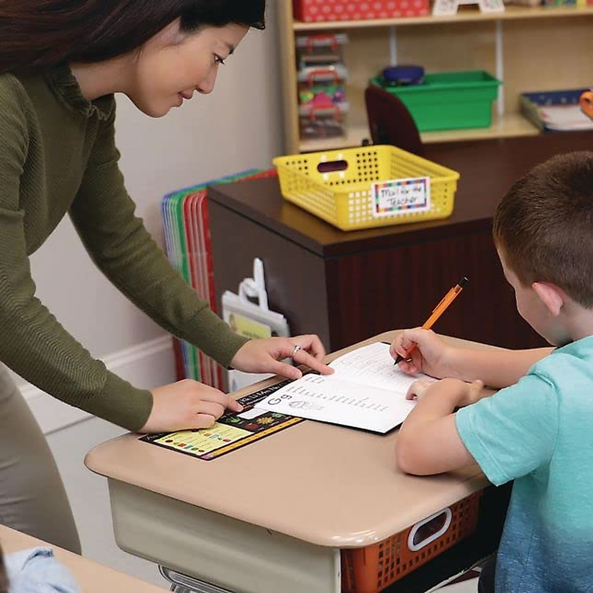 Really Good Stuff My Writing Word Journals - Set of 12, 5.75? W x 8.75? L - Kids Classroom Materials, Primary Notebooks, Grades 1-3