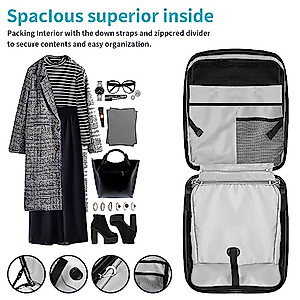 LemoHome Expandable Luggage with Spinner Wheels,Large Suitcases with Child Seat Design,Hard Luggage for Women and Men,20 inch Hardside Carry on Luggage for Travel