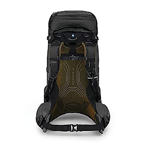 Osprey Atmos AG 50L Men's Backpacking Backpack, Black, Small/Medium
