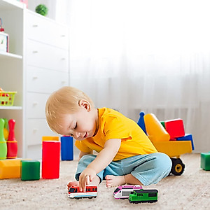 Pull Back Car Train Toy - Titipo and Friends 3 Vehicles Set Christmas Birthday Gifts for Kids and Toddlers Boys and Girls 3 Years and Up