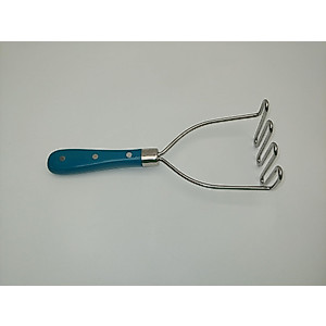 The Pioneer Woman Masher Potato Smasher Stainless Steel Teal Dishwasher Safe