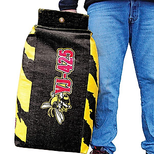 Morrell Outdoor Field Point Archery Target with Range Practice Shooting, 30 Inch Bag, and Target Stand, Yellow