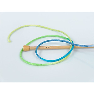 250 gr ICE YARNS Macrame VISCOT Color 3MM (60% Cotton 40% Viscose) Yarn Green Shades Blue Lilac