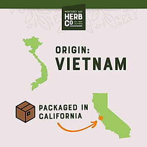 Monterey Bay Herb Co. Peppercorn Black | Perfect for Seasoning & Garnish for a Variety of Foods (1/4 Pound)