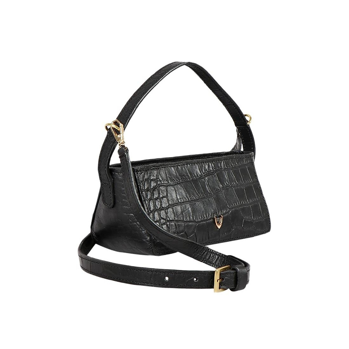 Hidesign Women's Leather Multi-Purpose Micro Crossbody Bag/Satchel