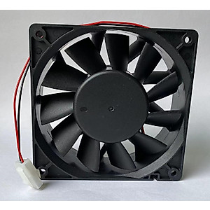 PFB1224UHE Fan DC24V 2.40A 12CM 120mm L×120mm W×38mm H 2-Wire Inverter Cooling Fan