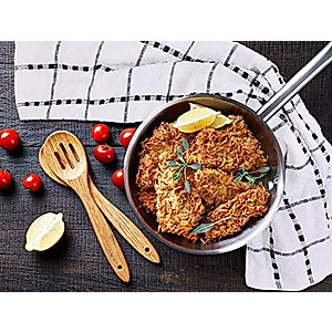 Utopia Towels Kitchen Towels, 15 x 25 Inches, 100% Ring Spun Cotton Super Soft and Absorbent Black Dish Towels, Tea Towels and Bar Towels, (Pack of 12)