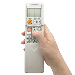 Souldershop Replacement Compatible for Mitsubishi Air Conditioner AC Universal Remote for Most Models MSZ-A12NA MSZ-GE09NA MSZ-A15NA MSZ-D30NA (Only Display in Celsius, Can't Change to Fahrenheit)