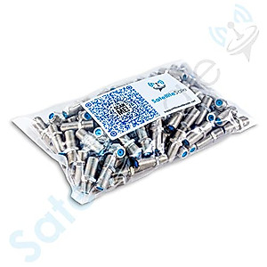 SatelliteSale High-Frequency F81 Coaxial Barrel Connectors Female to Female F-Type 3Ghz Adapter Coupler Pack of 2 Pcs