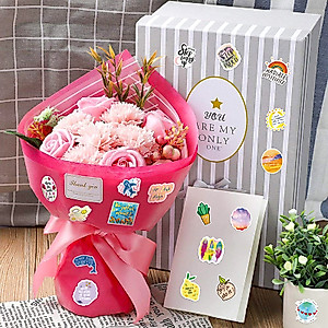 800PCS Motivational Stickers for Journaling, Envelope Seal, Thanksgiving Cards, Gift Box Packing, Positive Affirmation Stickers for Students, Teens, Teachers, 40Designs x 20Sets Thank You Stickers