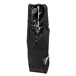 JEF WORLD OF GOLF Travel Cover and Club Protector Combo Set, Black (JR1072)