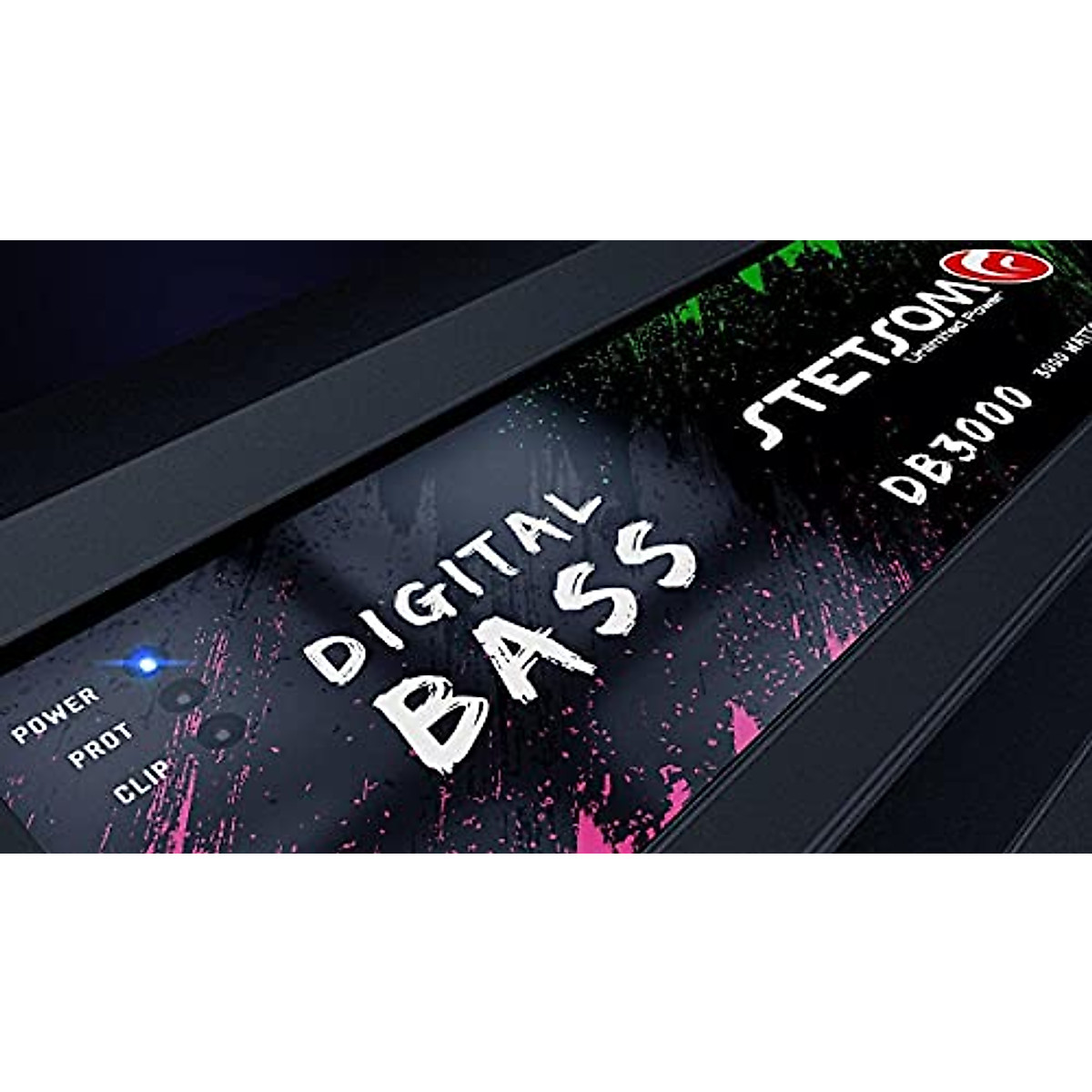 Stetsom DIGITAL BASS DB 3000 2 Ohms Mono Car Amplifier, 3000.1 3K Watts RMS, 2Ω Stable Car Audio, HD BASS Sound Quality, Crossover & Bass Boost, Car Stereo Speaker Subwoofer MD, Smart Coolers