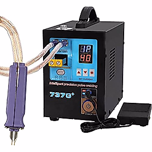 ALSUP Capacitor Energy Storage Pulse Welding Machine,4.3 KW High Performance Battery Portable Handle Spot Welder Welder Welder for Lithium Batteries CE Certified