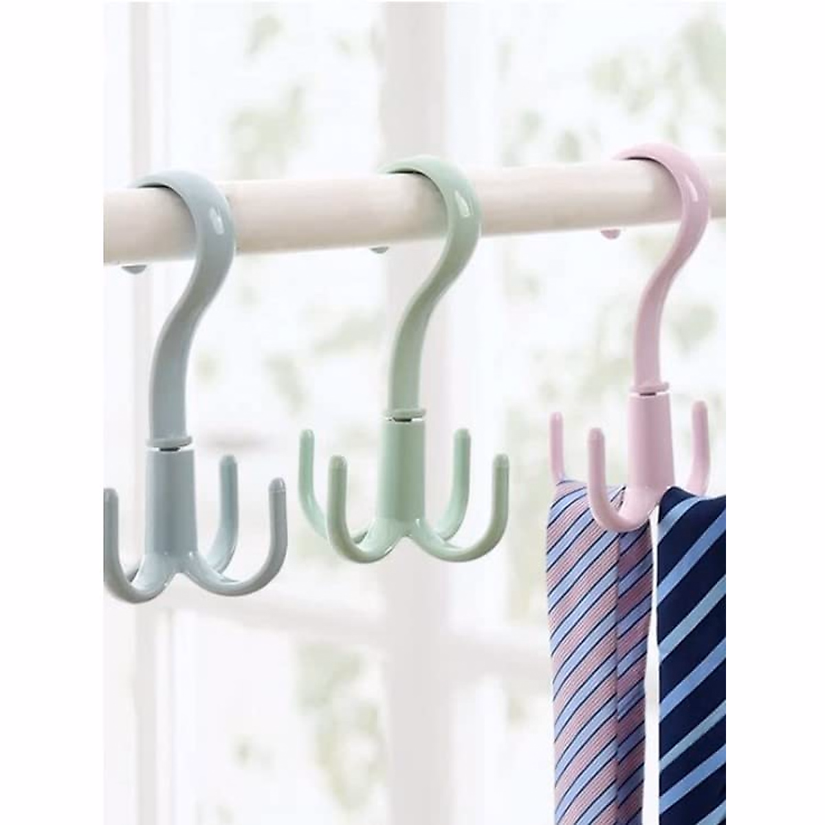 6 pcs Multifunctional Clothes Hanger with Stackable