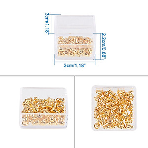 BENECREAT 16 Pack Square High Transparency Plastic Bead Storage Containers Box Case for beauty supplies,Tiny Bead,Jewerlry Findings, and Other Small Items - 1.18x1.18x0.86 Inches
