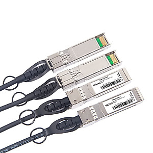 40G QSFP+ to 4xSFP+ Breakout DAC for Cisco QSFP-4SFP10G-CU2M - 40GBASE-CR4 Passive Direct Attach Copper Twinax QSFP to SFP Cable for Cisco Devices, 2-Meter(6.5ft)