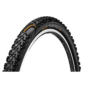 Continental Traffic Bike Tire, Black, 26-Inch x 1.9