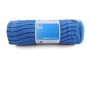 Zen Panda - Best Grippy Hot Yoga Towel with Eco Non Skid or Slip Technology for Covering Bikram Mat