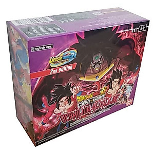 Dragon Ball Super Unison Warrior Series 2 Vermilion Bloodline Booster Box 2nd Edition