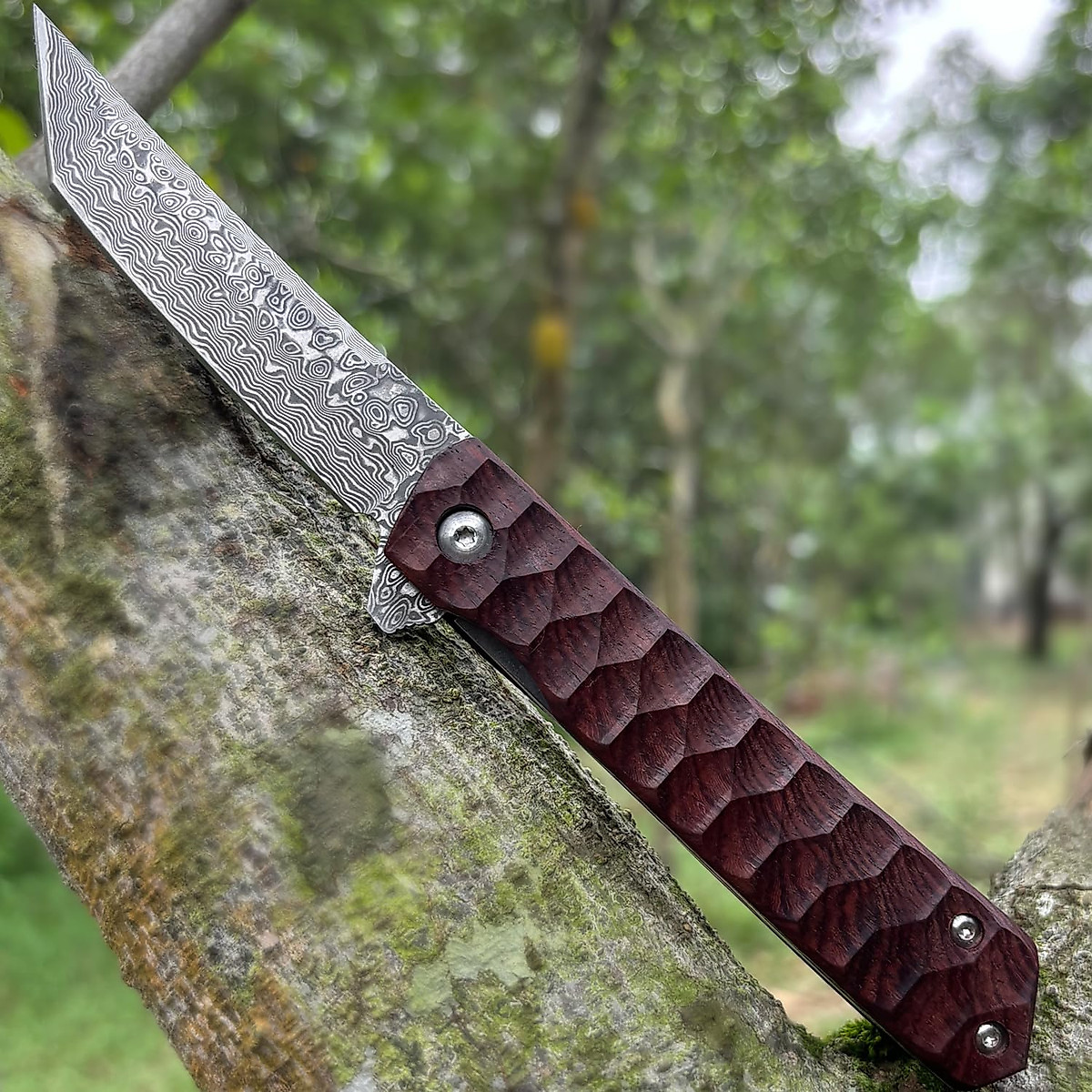 wellsure Pocket Knife Multitool Folding Knife, Survival Knife for Emergency Rescue Situations, Home Improvements Folding Pocket Knife (TYPE-7)