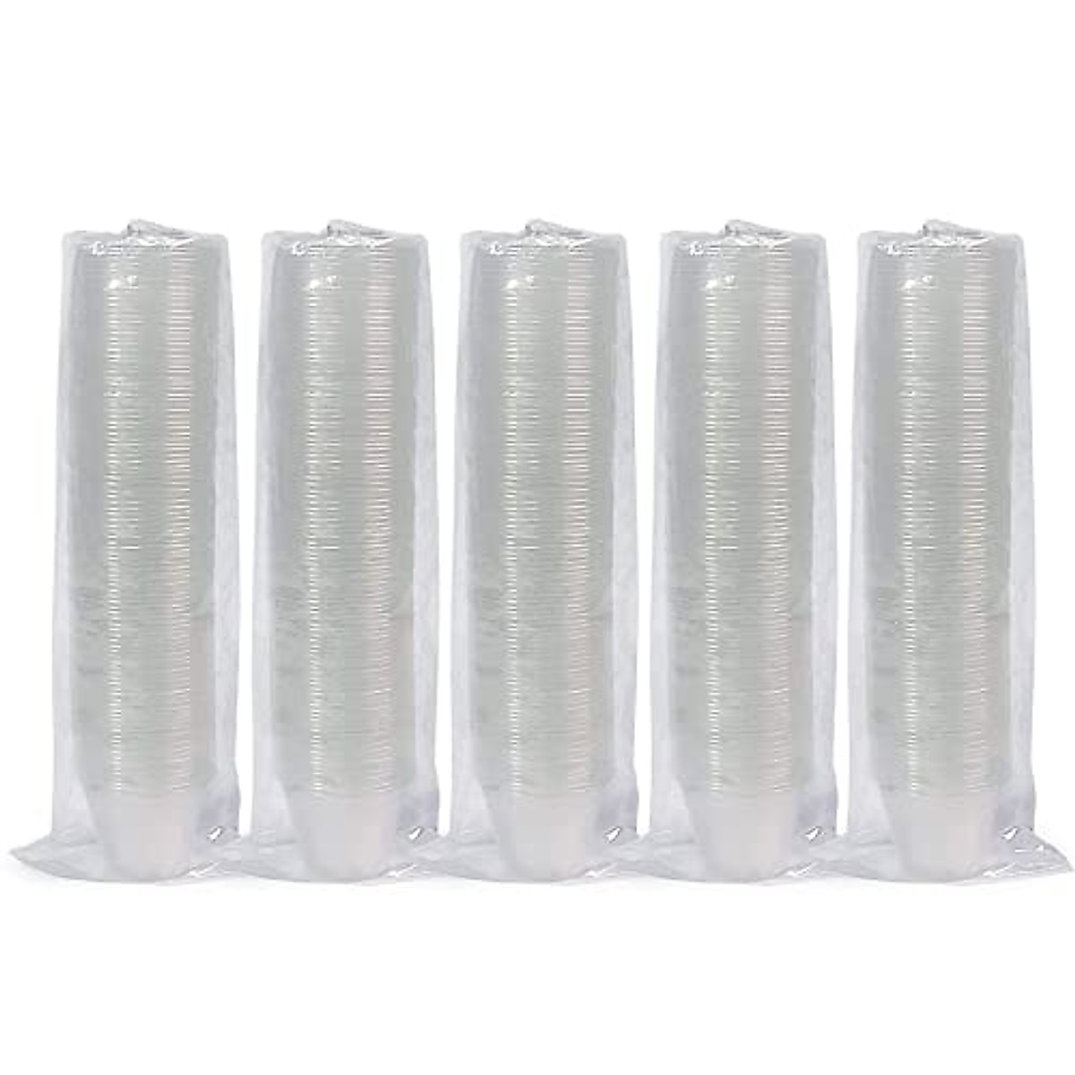 [500 Count - 1 oz.] Perfect Stix Disposable Graduated Plastic Medicine Cups - 1 Ounce Cups with Measurements, Dosage Measure-for Mixed Pills, Medication Measuring, Resin Mixing, Mouthwash