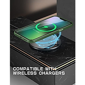 SUPCASE Unicorn Beetle Style Series Case for iPhone 13 (2021 Release) 6.1 Inch, Premium Hybrid Protective Clear Case (Jasper)