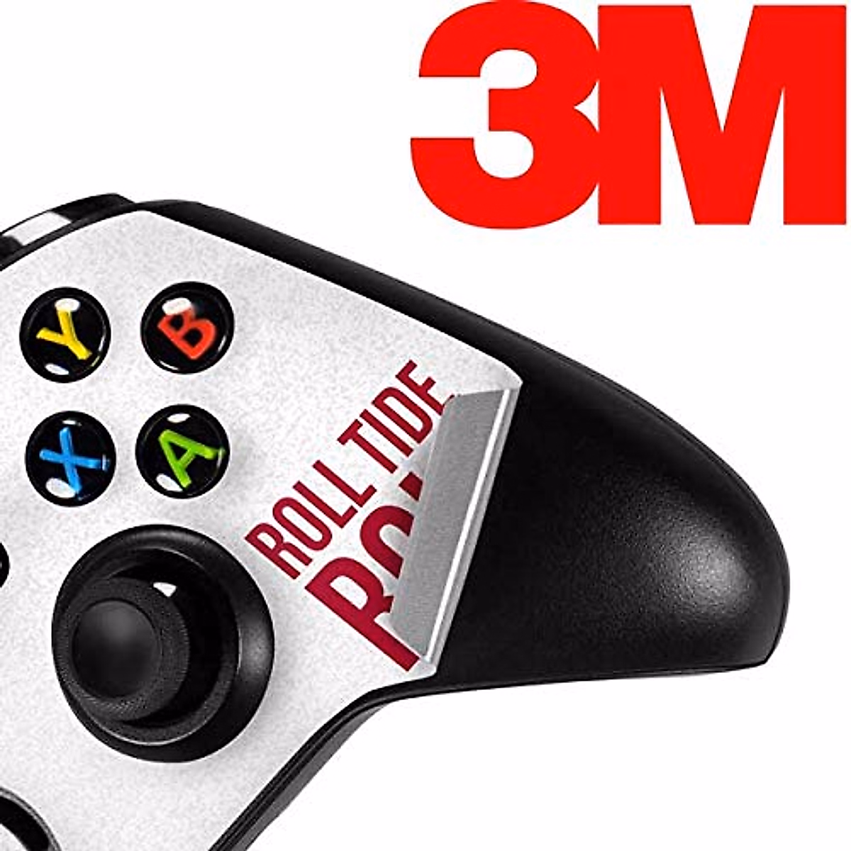 Skinit Decal Gaming Skin Compatible with Xbox One S Controller - Officially Licensed College Alabama Crimson Roll Tide Design