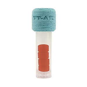 Teak Tuning Apex 71D Urethane Fingerboard Wheels, New Street Shape, 7.7mm Diameter, Ultra Spin Bearings - Made in The USA - Lava Orange Colorway