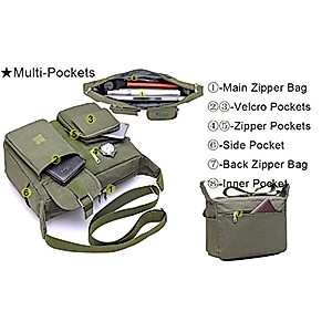 Women's Shoulder Bags Casual Handbag Travel Bag Messenger Cross Body Nylon Bags Black