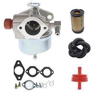 Chacarbtu 632795A Carburetor - 35066 Air Filter for for Tecumseh 632795 632046A 632078A 632099 ECV100 TNT100 TNT120 TVS90 TVS105 TVS115 TVS120 TVS75 TVS100 ECV100 Engine 4.5HP 5HP Eager 1 Lawnmower