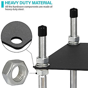 Toriexon Basketball Hoop Anchor Kit 9”, Universal Fit Ground Anchor Kit, Basketball Mounting Kit for Easy Relocation and Compatible with All Basketball Goals