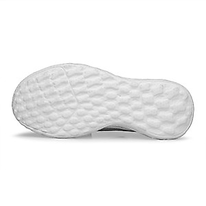 SILLENORTH Women's Walking Shoes Sock Sneakers Slip On Mesh Sport Running Shoes Casual Lightweight Shoes for Gym Work Jogging Light Grey Size 9