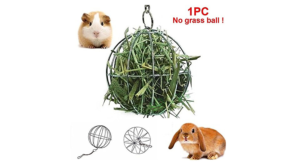 UXELY Metal Food-Ball for Small Animals - Feeder & Play