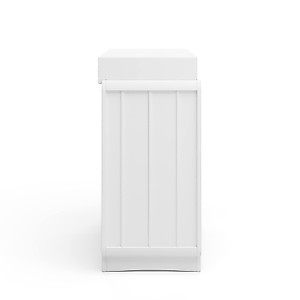 Storkcraft Skye Changing Dresser, 3 Drawer, White