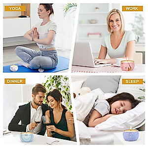 Candles - Scented Candles Gift Set for Women, 4 Packs Natural Fragrance Aromatherapy Candles for Home Scented, Long Burning Candles Gifts for Mothers Day, Thanksgiving Day, Birthday, Valentine's Day