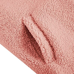 rrhss Baby Girls Faux Fur Teddy Long Coat Tollder Kids Winter Fleece Jacket Warm Outwear Clothes