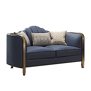SLNFXC Home Furniture Bedroom Small Leisure Lazy Sofa Combination Living Room Leather Large Sofa