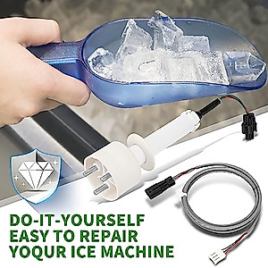 000016053 Ice Water Level Probe Sensor kit with Harness Compatible with Manitowoc Ice Machines