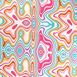 Patterned Fleece Ramp Covers for Small Animal Cages, 3 Pack, Handmade, Midwest Critter Nation, Prevue Feisty Ferret (Bright Squiggle/Yellow)