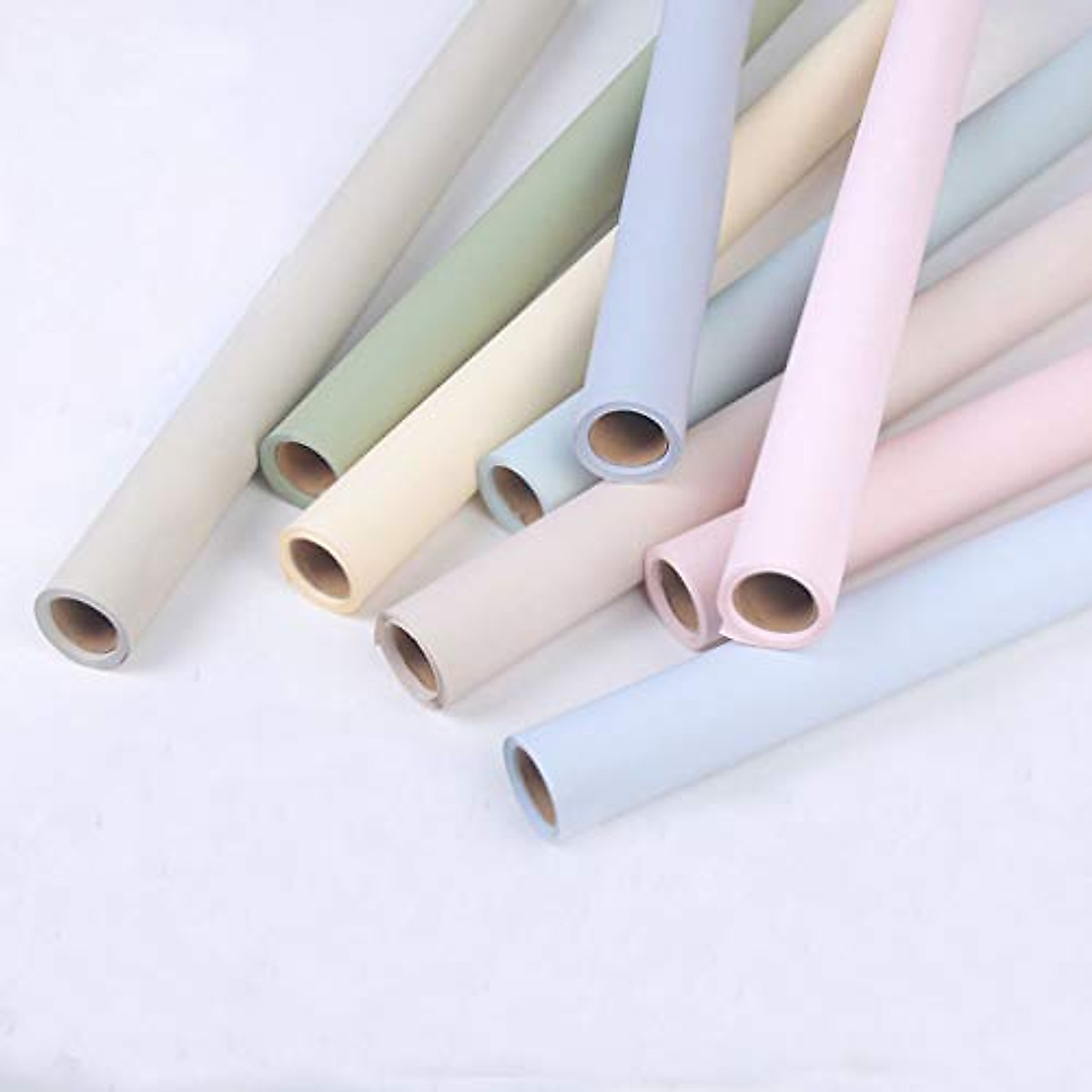 Flower Wrap Paper Rolls White Korean Floral Bouquet Wrapping Paper Supplies Waterproof Fresh Flowers Gift Packaging Marterials (Color 1)